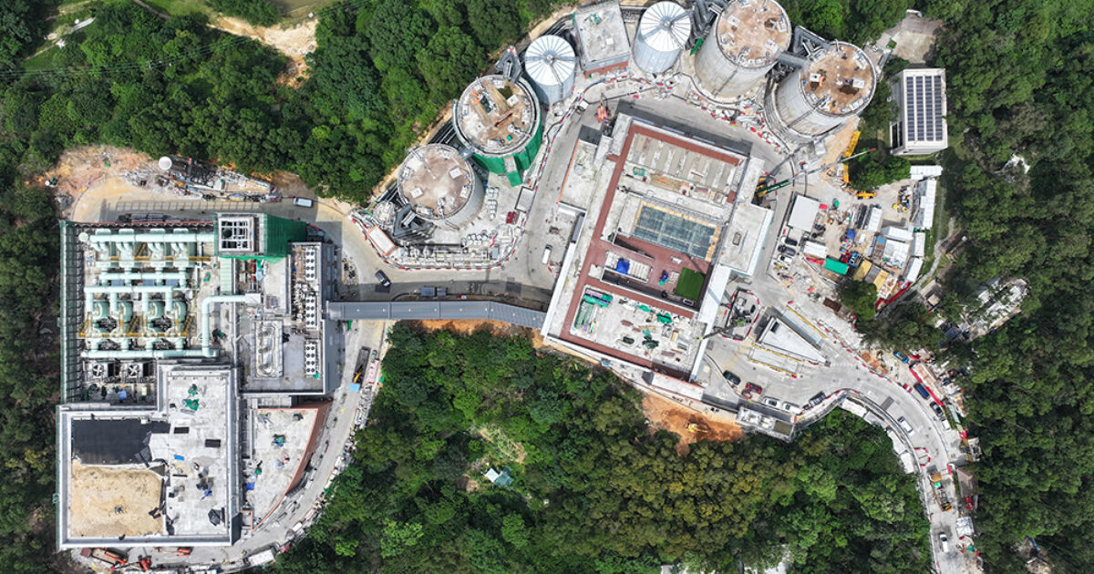 O Park 2 anaerobic digestion food waste facility Hong Kong | Agrivert